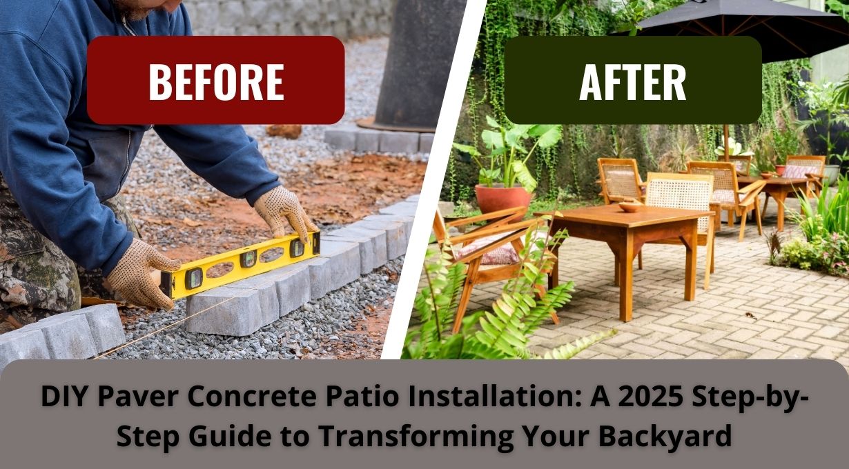 DIY Paver Concrete Patio Installation: A 2025 Step-by-Step Guide To ...