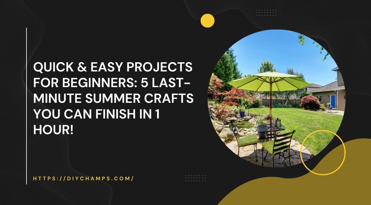 50+ Summer Backyard DIY Projects: Transform Your Space With Easy, Cheap ...